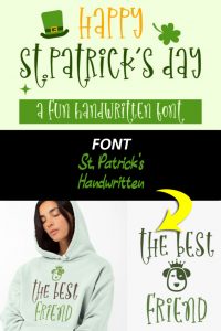 Happy St. Patrick's Day Font | Digital Market Tools
